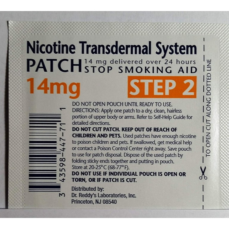 Nicotine Patch Box