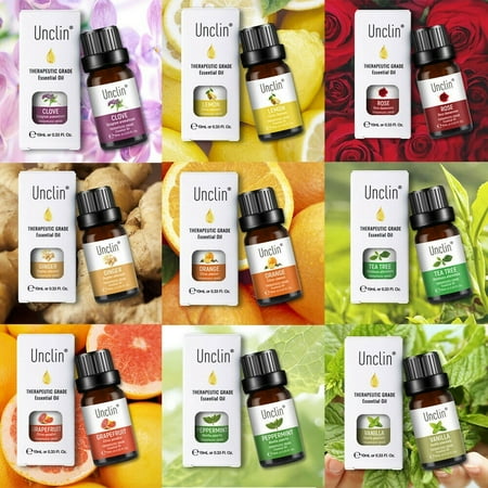 10ml Essential Oils -100% Pure and Natural Aromatherapy Essential Oils ...
