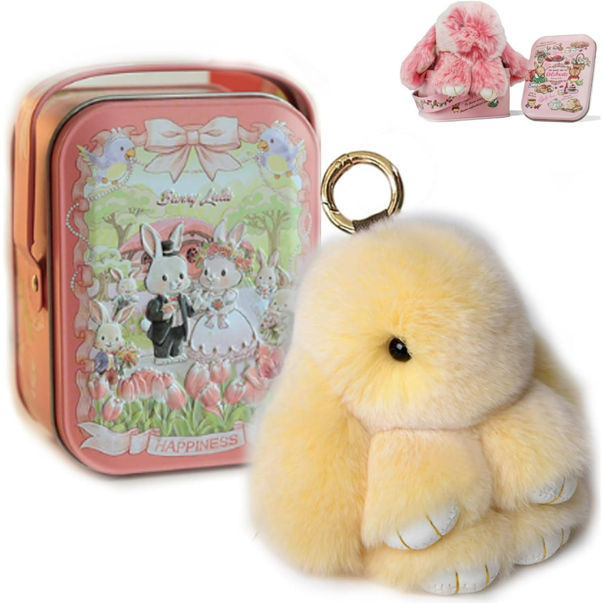 Click here for Gotyou Bunny Lulu Keychain With Tin  Bunnylulu Key... prices