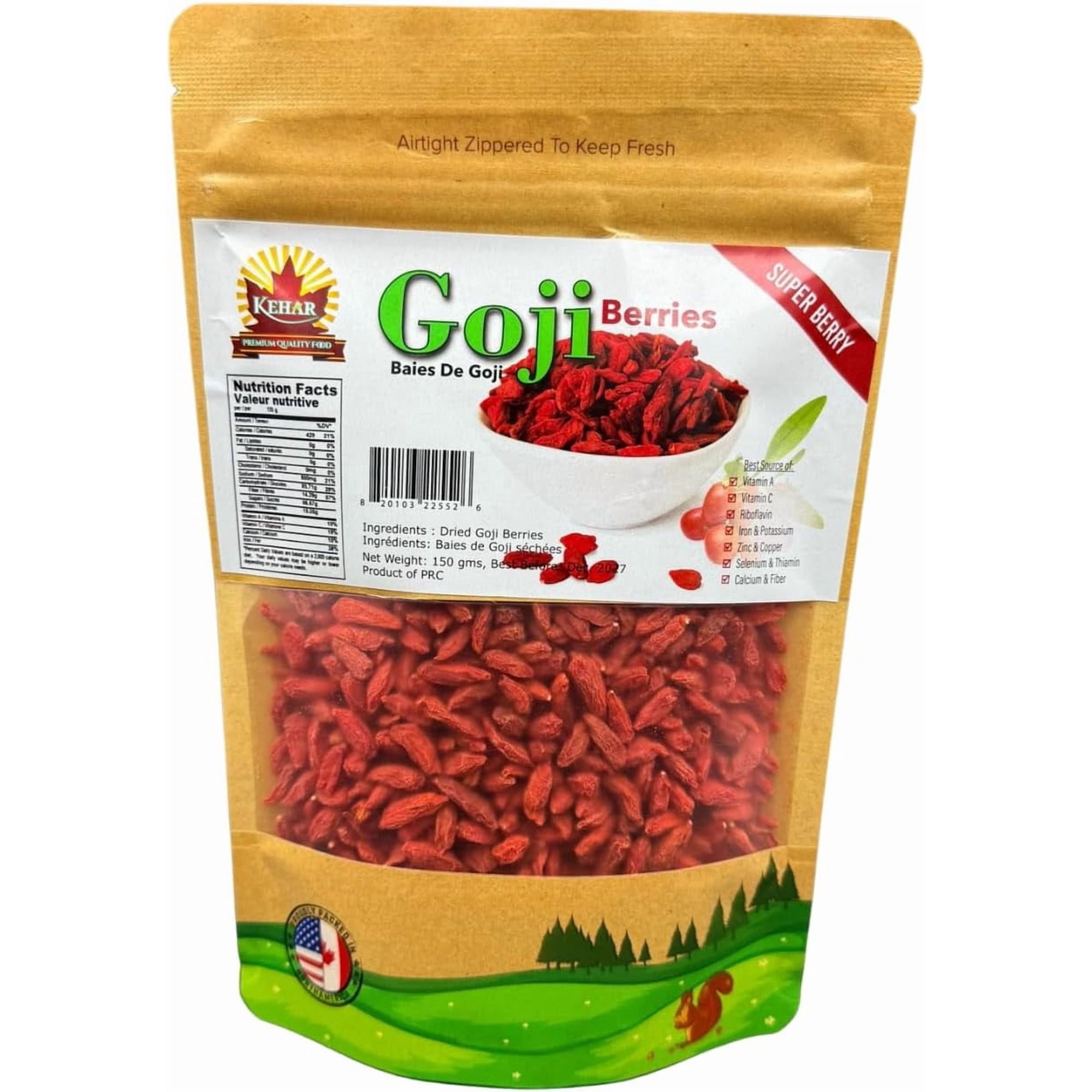 Click here for Al Premium Kfi Goji Berries prices