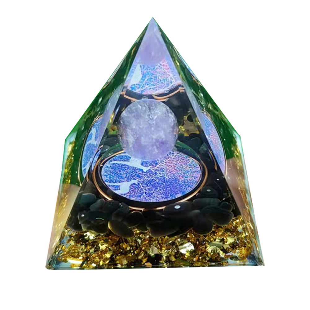 Inspirational Orgonite Pyramid for Success Anti-stress Calmness Growth ...