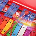 USEOSITY Xylophone Glockenspiel Children 25-tone Percussion Xylophone ...