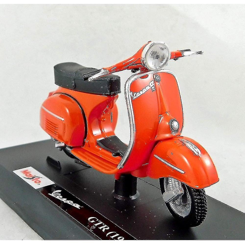 Maisto Scooter 1:18 Vespa Gtr 1968 Red | Walmart en línea