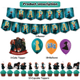 32PCS For Merida Theme Children's Celebration Kit with Banner,Cake ...
