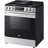 LG LSGL5833F 5.8 Cu. Ft. Stainless Steel Slide-In Gas Range - Walmart.com