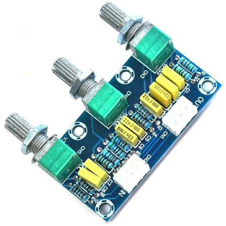 1Pcs XH-M802 Passive Tone Volume Bass Treble Control Board Preamplifier ...