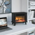 ChimneyFree Black Electric 2 Speed Temperature Controlled Fireplace ...