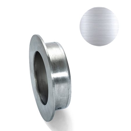 ShenMo 1pc Recessed Sliding Door Handle 304 Stainless Steel Round ...