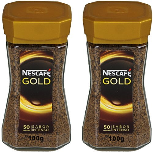 Nescafe Gold Instant Coffee (Gold, 100 Gram - 2 pack) - Walmart.com
