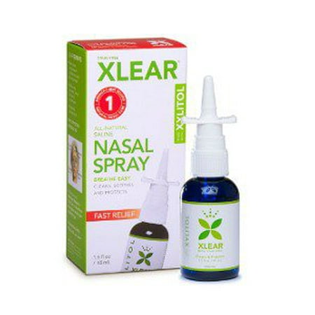 Xylitol Nasal Spray Xlear 1.5 oz Liquid - Walmart.com