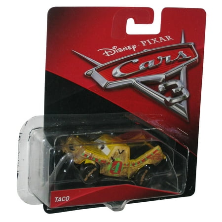 Disney Pixar Cars 3 Movie Taco (2016) Mattel Die Cast Toy Car | Walmart ...
