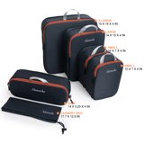 Alameda Compression Packing Cubes for Luggage,Travel Compression Bags ...