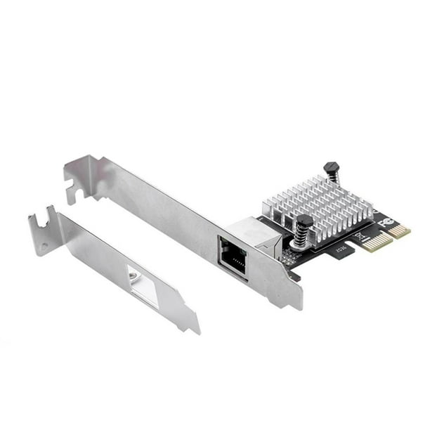 PCIEx1 2.5G Gigabit Network Card Adapter with 1 Port 2500Mbps PCIe 2 ...