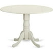 HomeStock Kitchen Victorian Virtue Round Dining Table Set Includes a ...