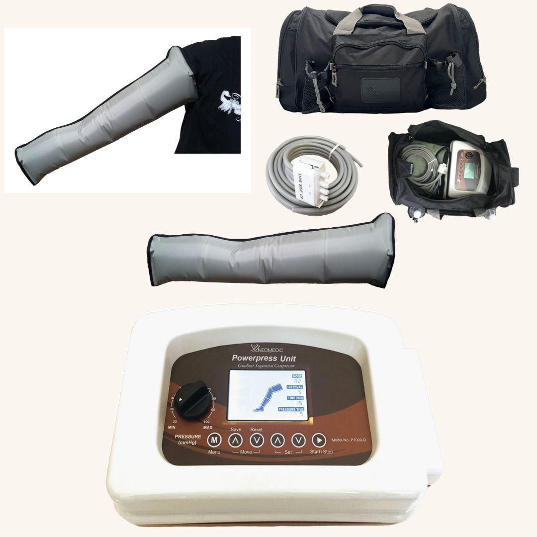 POWERPRESS RECOVERY UNIT Digital All in One Compression Arm Massage ...