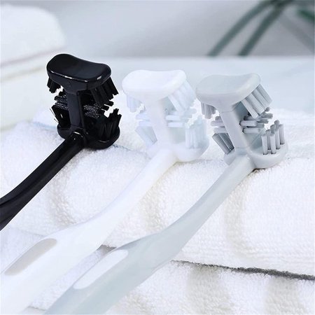6-Sided Soft Toothbrush Fully Wrapped U-Shaped Toothbrush Cleaning ...