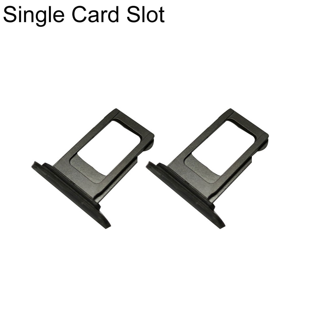 Grofry Replacement Metal Phone Single/Dual Slot SIM Card Holder Tray ...