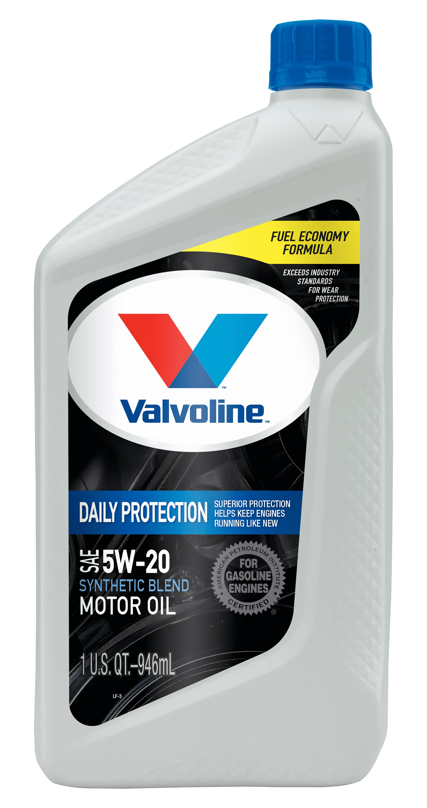 Valvoline Daily Protection SAE 5W-20 Synthetic Blend Motor Oil 1 QT ...