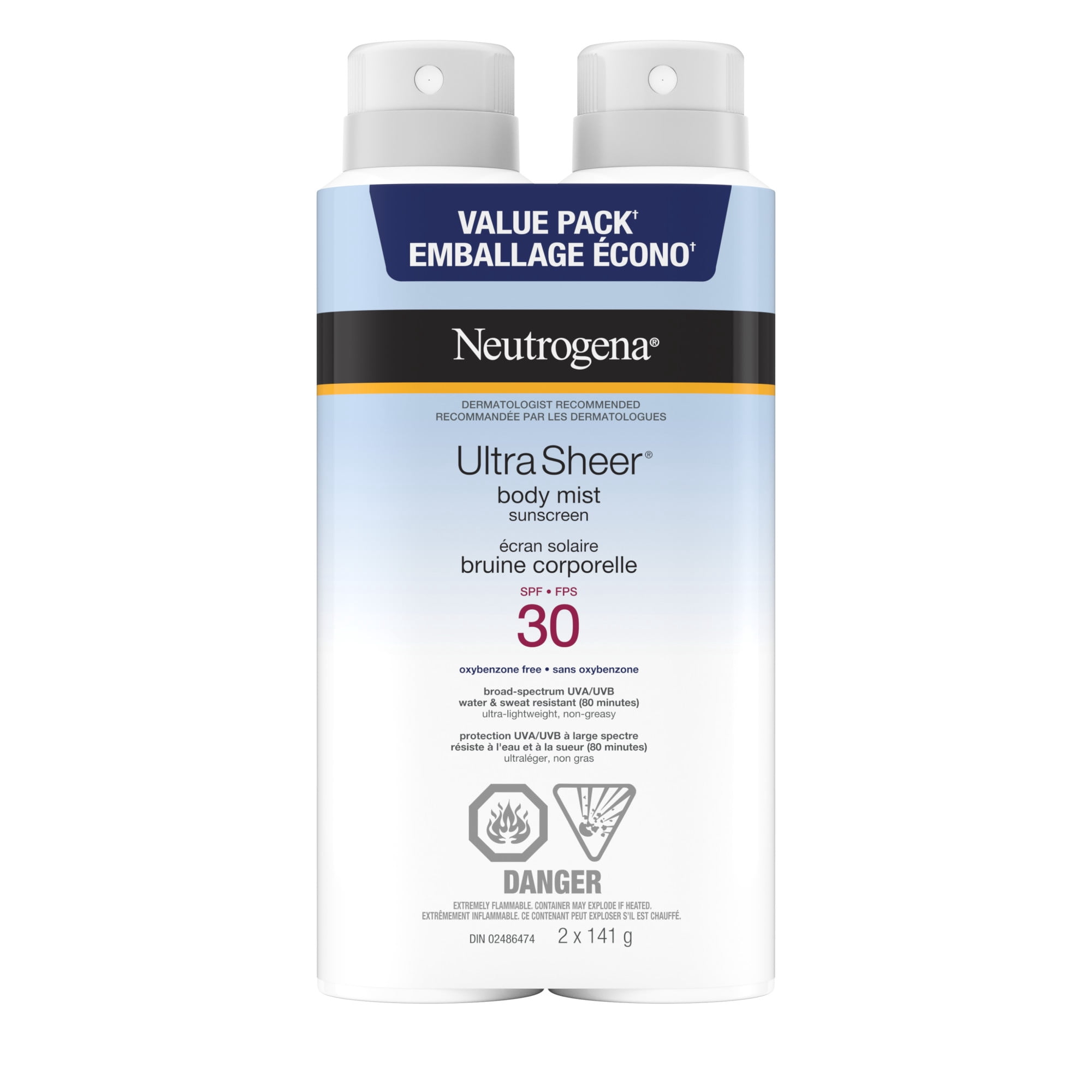 Click here for Neutrogena Ultra Sheer Body Mist Sunscreen Spray S... prices