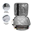Square Insulated Lunch Bag Reusable Thermal Lunch Box Tote Cooler Bag ...