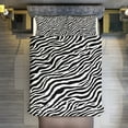 Animal Zebra Print Quilt Cover 3pcs Set Home Textiles Duvet Cover Set ...