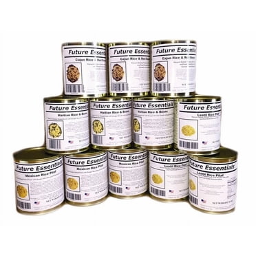 Future Essentials Freeze Dried Emergency Food - Vegetable Variety, Long ...