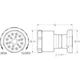 Pfister Shower Body Jet in Tuscan Bronze - Walmart.com