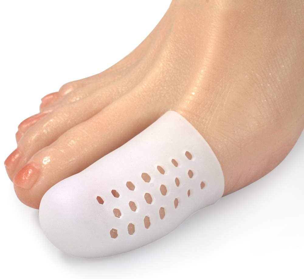 Big Toe Caps 8 Pack Breathable Gel Toe Protector Cover Great to Cushion ...