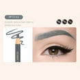 Water Eyebrow Pencil Smooth Pull Through Design Long Lasting Color Easy ...