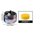 Fufafayo Car Interior Scratch Repair Cream, Black Car Care Wax, Leather ...