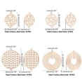 Brass Links Connectors Etched Metal Embellishments Long-Lasting Plated ...