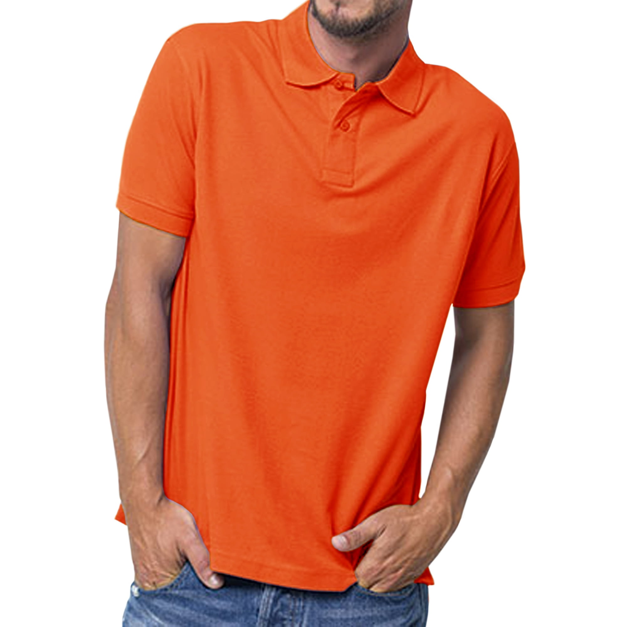 Click here for Basico (Orange) Polo Collared Shirts For Women 100... prices
