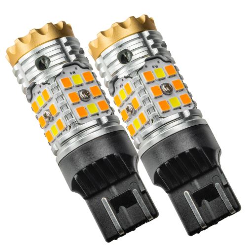 5111 023 Oracle 7443 Ck Led Switchback High Output Can Bus Led Bulbs ...