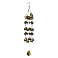 BAOPAI Metal Wind Chime with Birdhouse Design - Soothing Sounds Wind ...