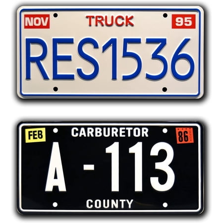 Toy Story + Cars | RES1536 + A-113 | Metal Stamped License Plates ...
