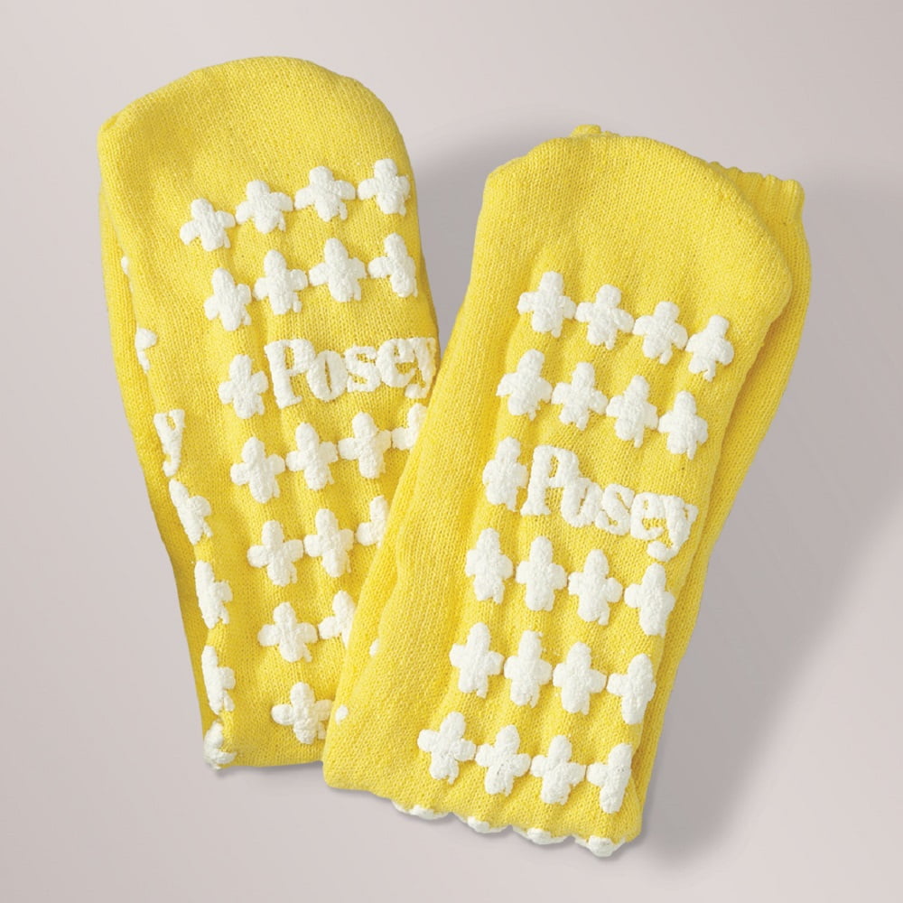 Posey 6239LY Fall Management Yellow Socks, Pack of 2 - Walmart.com