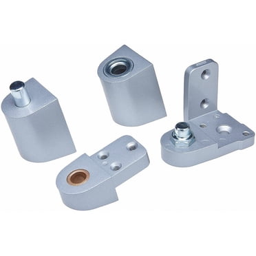Kaba Ilco Pivot Hinge,Left Hand,Clear Aluminum IP-22-LH-AL INTERMEDIATE ...