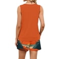 Bbyeadc Womens Summer Beach Outfits 2 Piece Set Sleevelss Shirts ...