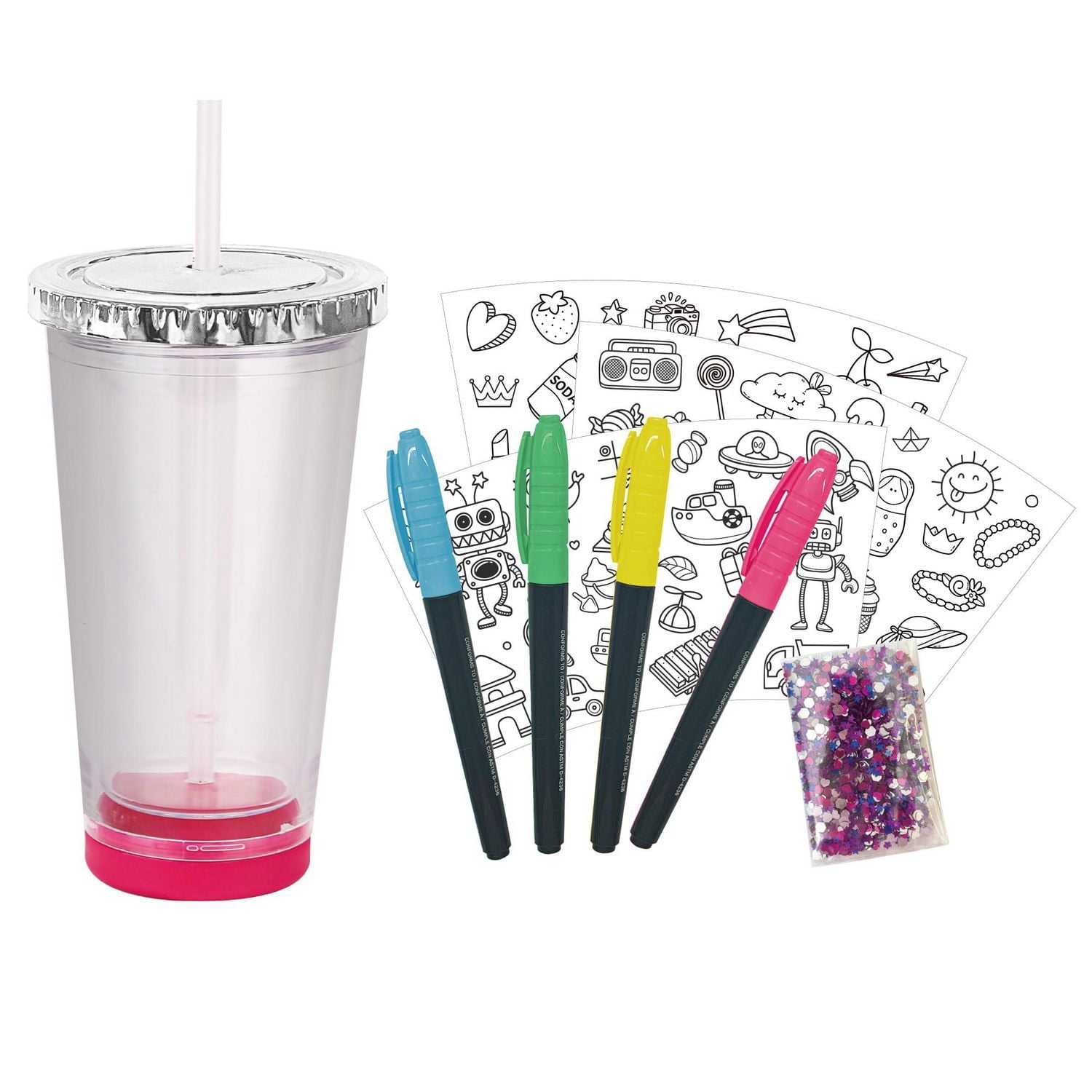 Click here for Unbranded Diy Confetti Tumbler prices