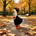 7-Inch Desktop Geese Outfits, Hand-Knitted British Gentlemen Costume ...
