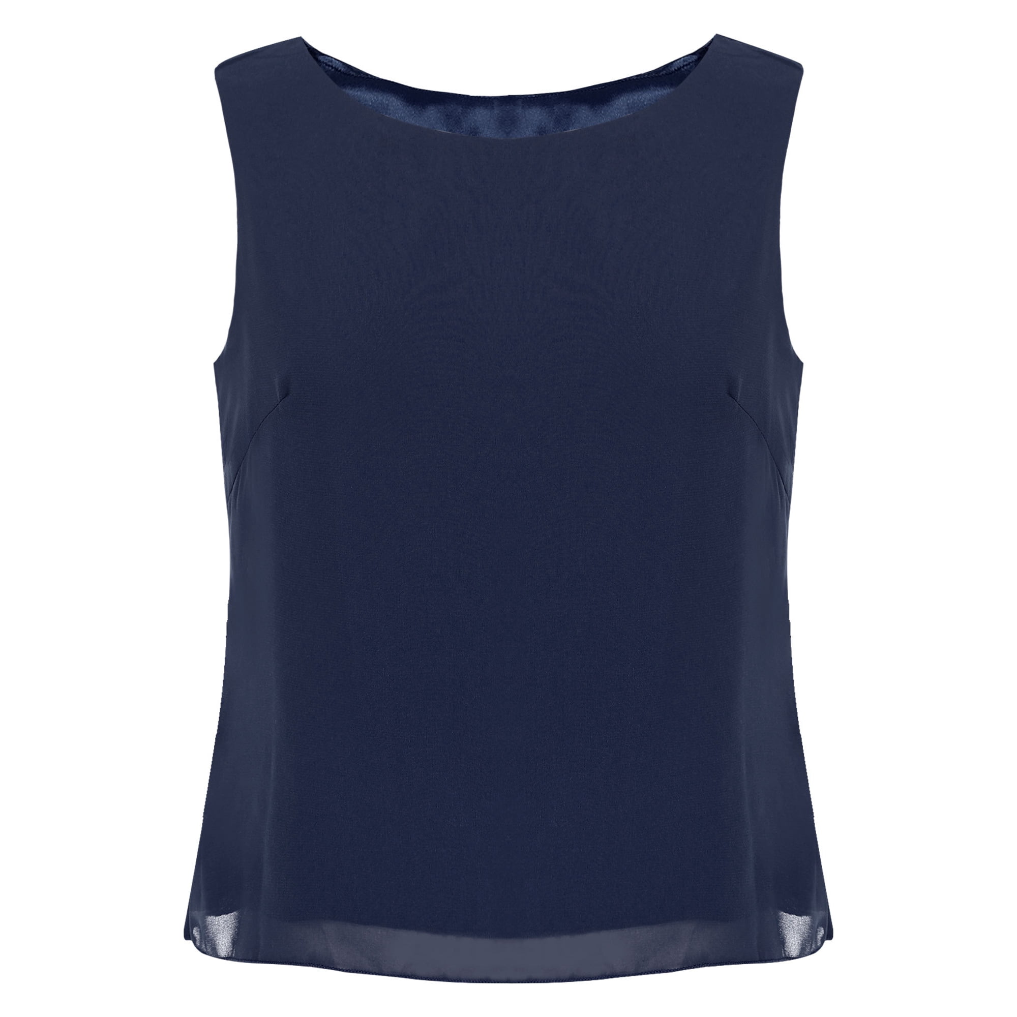 Click here for Yanarno Womens Summer Chiffon Tank Tops Round Neck... prices