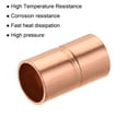 Uxcell Straight Copper Coupling Fittings Welding Joint for HVAC Air ...