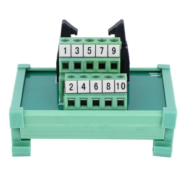 Plc Breakout Board Plc Terminal Block Connector Din Rail Mount ...