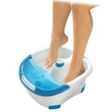 HoMedics Pedicure Heated Foot Spa Bubble Foot Massager - Walmart.com