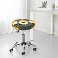 Balery Bee Kind Velvet Round Bar Chair Cushion Cover Adjustable ...