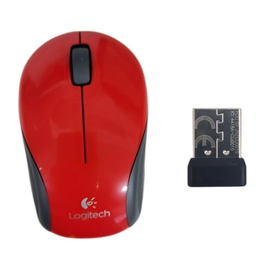 Logitech M187 Wireless Mini Mouse, Blue - Walmart.com