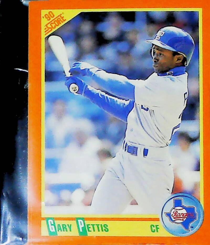 1990 Score Rookies & Traded Texas Rangers Team Set 2 Cards 6T Gary ...