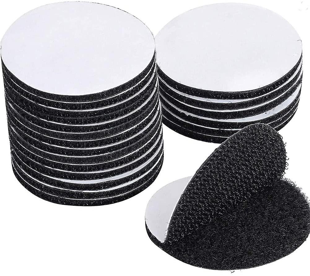 Cinta de velcro reutilizable autoadhesiva súper fuerte de 60 piezas ...