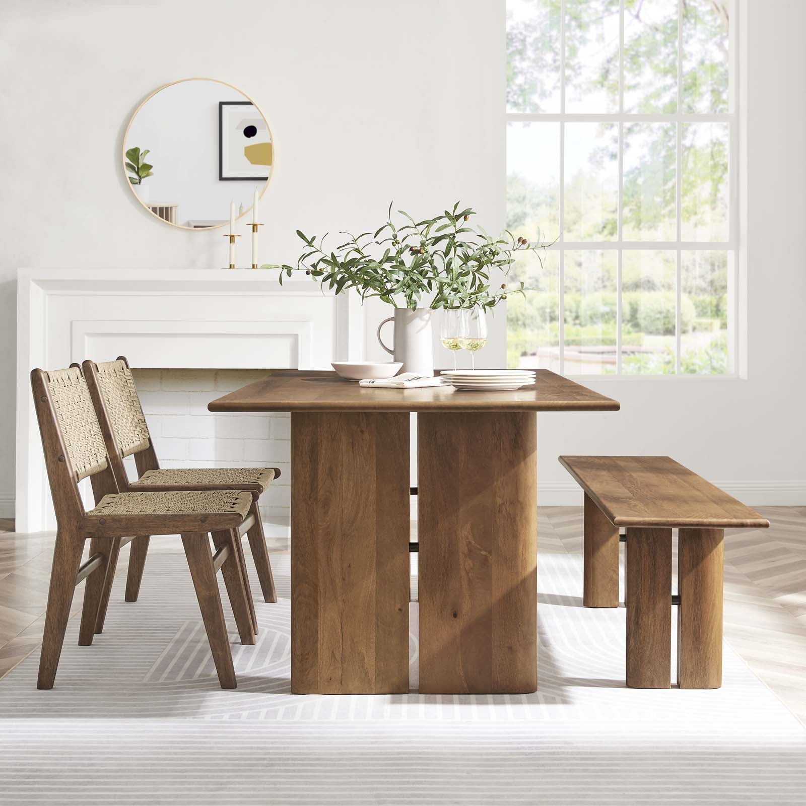 Click here for Modway Amistad 72 Rectangular Wood Dining Table An... prices