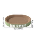 Cat Scratching Board - Cat Scratcher Bed for Indoor Cats, Corrugated ...